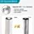RUFLA 20 FT Sectional Flag Pole Kit Extra Thick Heavy Duty Aluminum