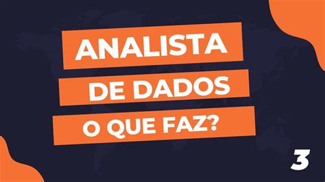 O que faz um analista de dados Sem complicação YouTube