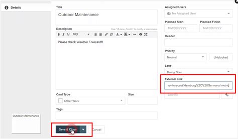 How To Add Free Weather Information To Your Kanban Board In LeanKit
