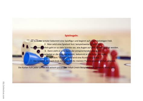 Wuerfelspiel A Allgemeine Deutsch Daf Arbeitsbl Tter Pdf Doc