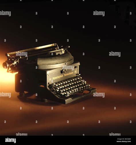 Old Remington Typewriter Stock Photo Alamy