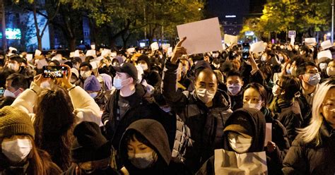 China Arrests Zero Covid Protesters In Quiet Crackdown The New York