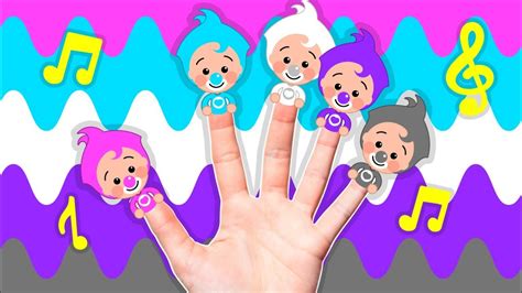 Familia Dedo De Colores Canciones Infantiles Plim Plim Youtube