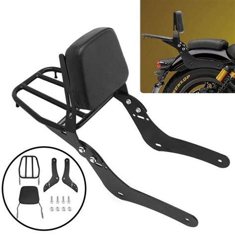 New Motorcycle Detachable Passenger Backrest Sissy Bar With Luggage