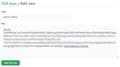 Ssh Access To Git Repository Virtuozzo Dev Docs