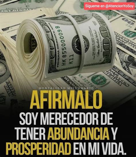 Yo Soy Atención on Twitter Tip Abundancia DECRETA ASÍ ES