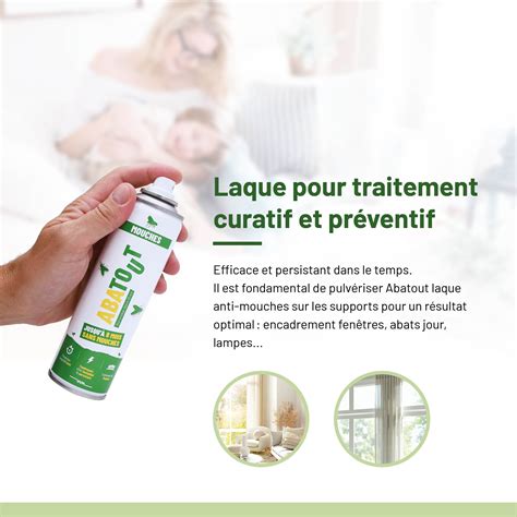 ABATOUT Laque anti mouches Efficacité longue durée