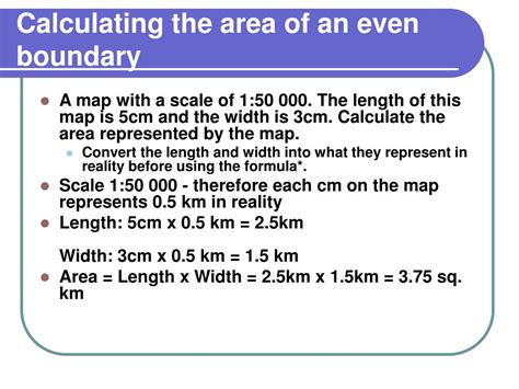 Geography Map Calculations