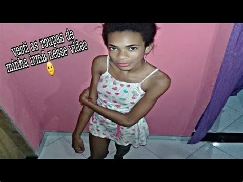 EXPERIMENTANDO ROUPAS DA MINHA IRMÃ parte 2 YouTube