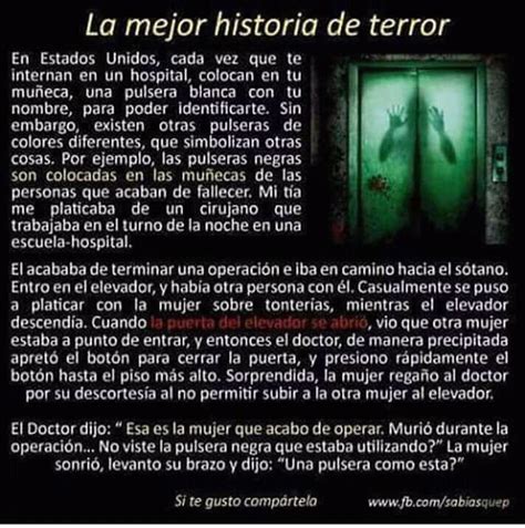 Cuentos Cortos De Miedo