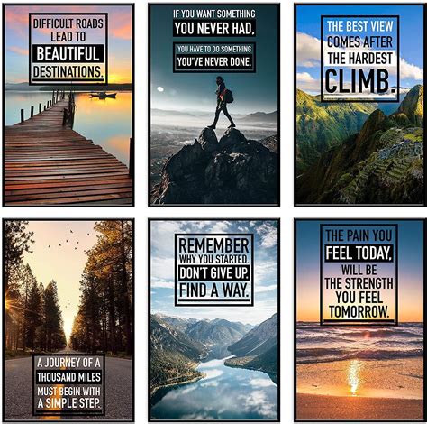 Art Mural Motivant Art Mural Inspirant Affiches De Motivation Art