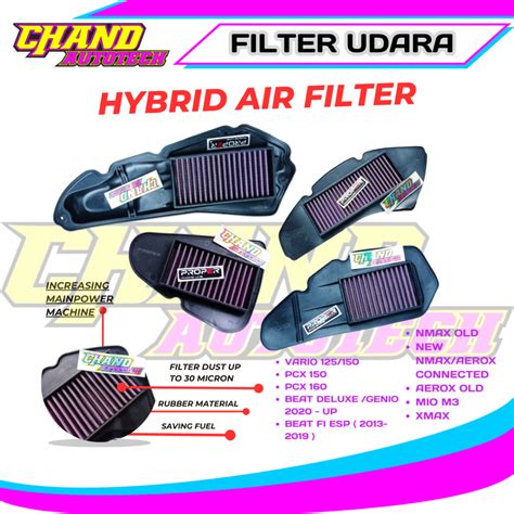 Jual Saringan Udara Filter Udara PROPER RACING LINE Genio Vario 125 150