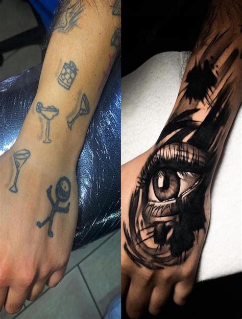 95 Incredible Cover Up Tattoos Before And After Art And Design