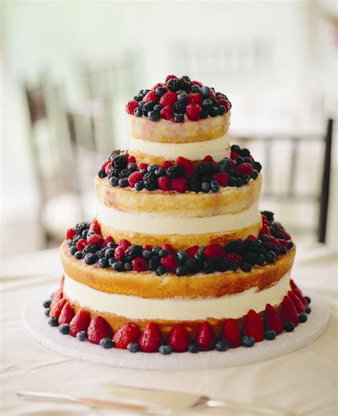 65 Ideias De Naked Cake Para Decorar Sua Mesa De Casamento ENoivado