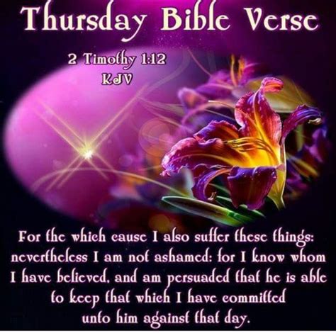 Thursday Bible Verse Pictures Photos And Images For Facebook Tumblr