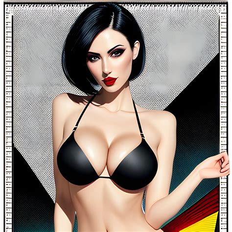 Masterpiece Best Quality 1girl Print Head Yo Toe Halfton