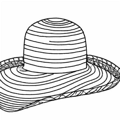Desenho de chapéu para colorir pintar imprimir clipartESPAÇO EDUCAR
