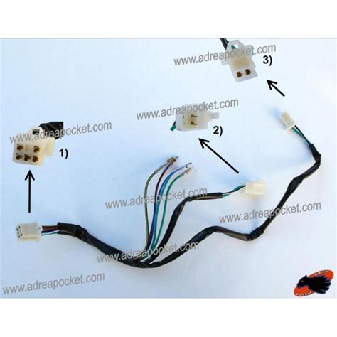 Faisceau Electrique Connexion Neiman Et Coupe Circuit Dirt Bike A