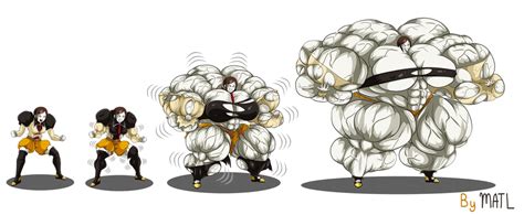 Commission Nico Muscle Growth 4 By MATL On DeviantArt