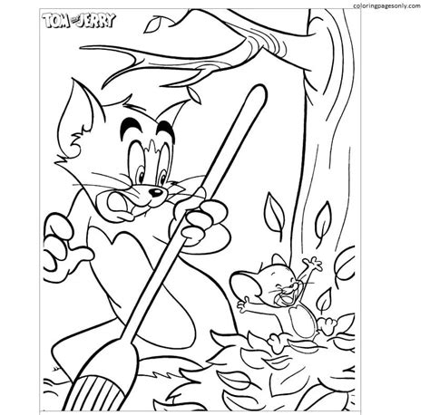 Desenhos De Tom E Jerry Para Colorir E Imprimir Pintar Gr Tis Online
