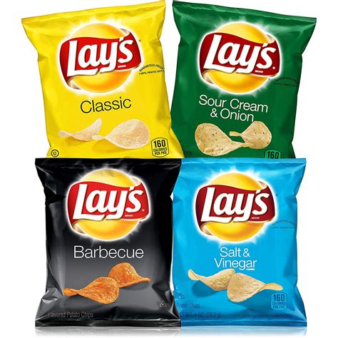 Lay S Potato Chip Variety Pack Count Walmart