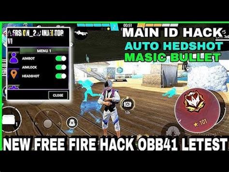 Ob Free Fire Hack Paid Antiban Auto Headshot Injector Free Fire