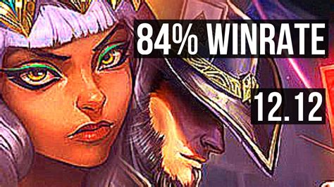 QIYANA Vs TWISTED FATE MID 84 Winrate 6 Solo Kills Rank 12