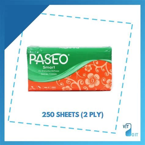 Jual Paseo Smart Tissue 250 Sheets 2 Ply Paseo Tisu 250 Lembar