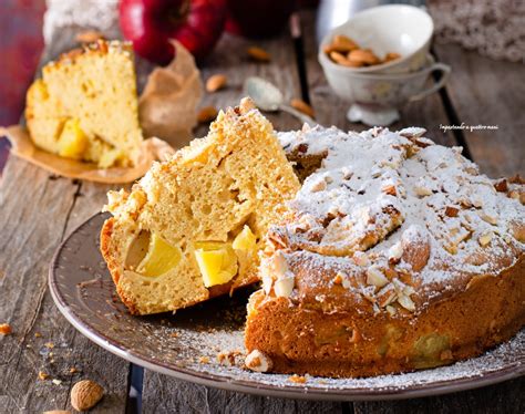 Torta Alle Mele E Mandorle Impastando A Quattro Mani