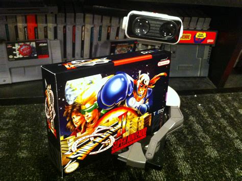 SNES Sonic Blast Man 2 BoxBox My Games Reproduction Game Boxes