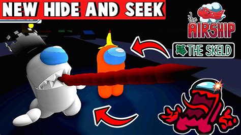 Among Us Hide And Seek Hider Seeker Gameplay Roblox Part