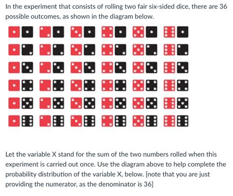 ex determine the outcomes rolling colored dice counti
