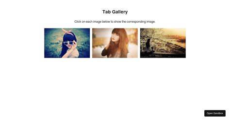 5 React Tab Gallery Forked Codesandbox