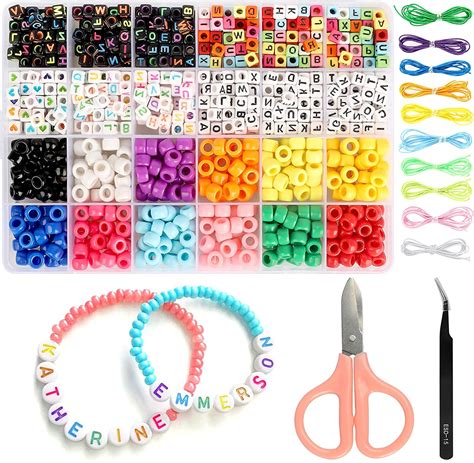 Clay Beads Bracelet Making Kit For Girls DIY Friendship Jewelry Making