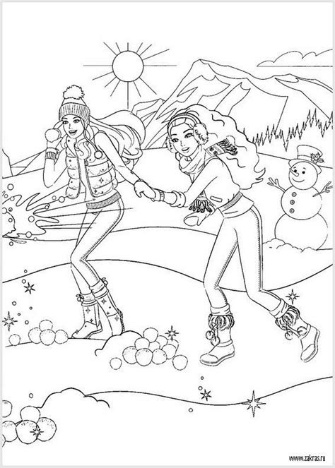 Pin By Renata On Barbie Coloring Barbie Coloring Pages Barbie