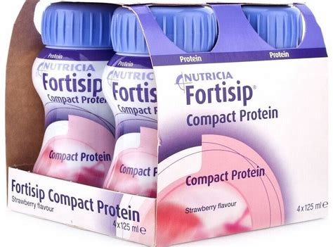 88 X Nutricia Fortisip Compact Protein Many Flavours Brand New