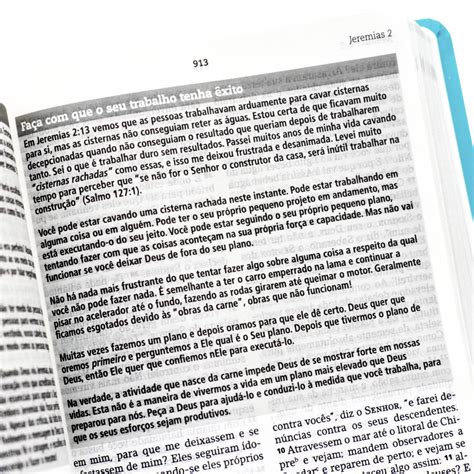 Bíblia de Estudo Joyce Meyer Nvi Capa Luxo Manah Books