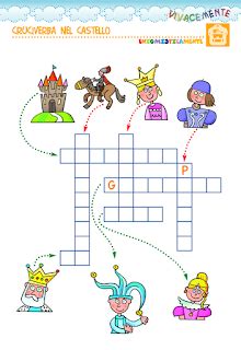 Cruciverba Illustrati Per Bambini Da Stampare Artofit