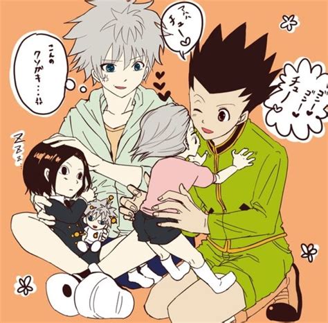 Killua Zoldyck And Illumi Zoldyck Gon Freecs And Hisoka Hunter X Hunter