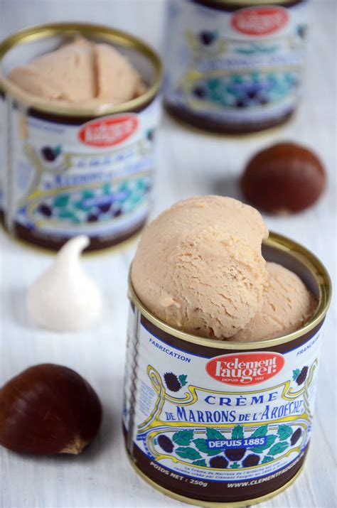 Glace à la crème de marron gourmand et délicieux Turbigo Gourmandises