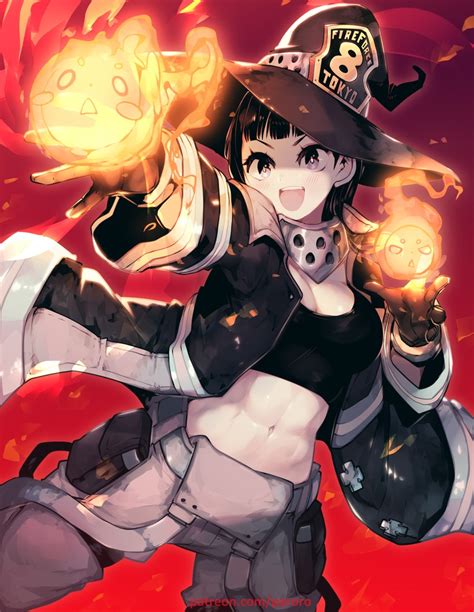 Maki Oze En En No Shouboutai Drawn By Parororo Danbooru