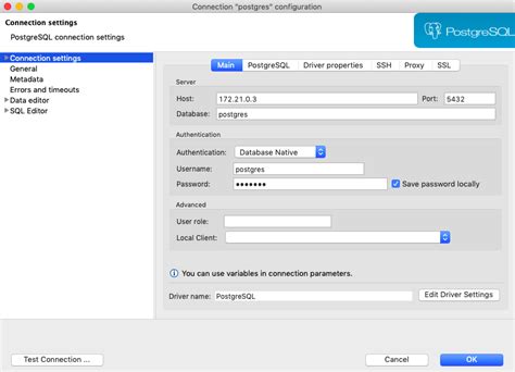 dbeaver postgresql keysqust