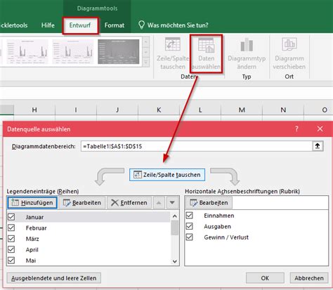 Diagramm In Excel Erstellen Und Bearbeiten Office Lernen