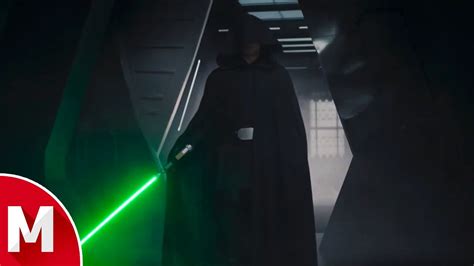 Luke Skywalker Fight Scene The Mandalorian Chapter 16 4K YouTube