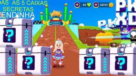 PKXD ENCONTRANDO TODAS AS 5 CAIXAS SECRETAS no PK XD novo veículo de