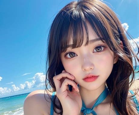 高コスパ図解でAI美女を作る方法を簡単に教えます ココナラ初心者も歓迎1分で美女画像を作る入門書