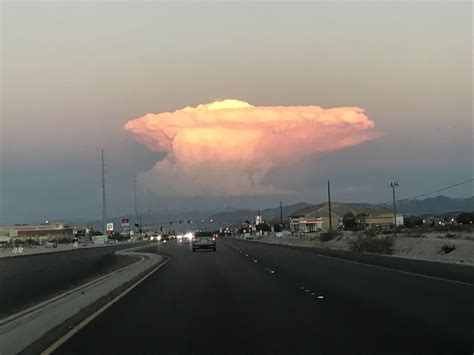Mushroom Cloud In Las Vegas R Pics