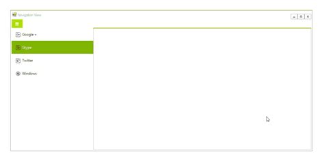 display modes navigation view telerik ui for winforms