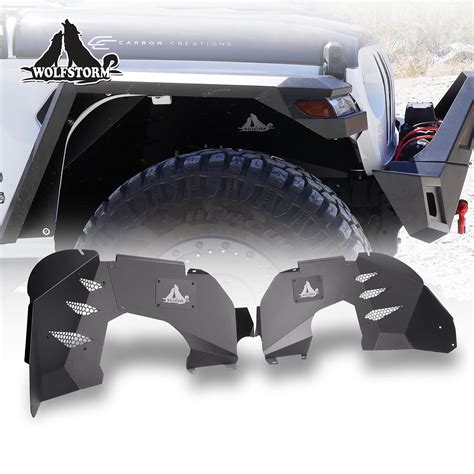 Buy Fender Flares Inner Liners For 2018 2021 Jeep Wrangler JL JLU