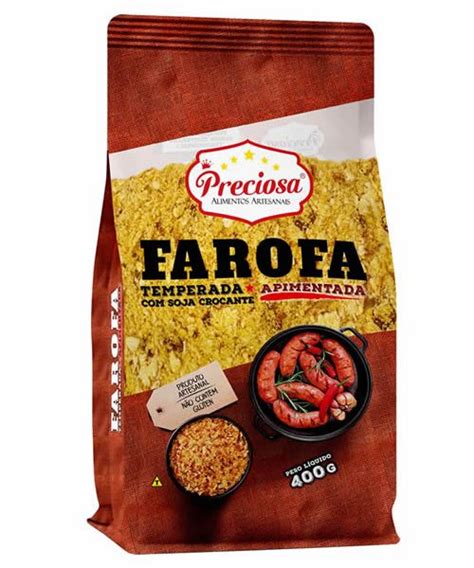 Farofa Artesanal Tradicional G Preciosa Alimentos